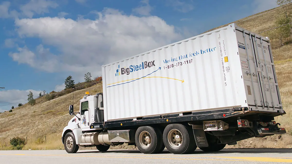 Long Distance Moving Containers | BigSteelBox